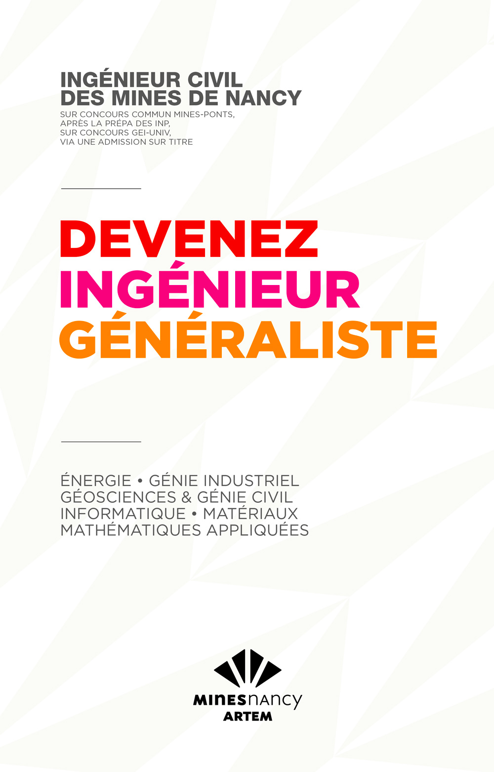 Mines Nancy : École d'ingénieurs, recherche, formation